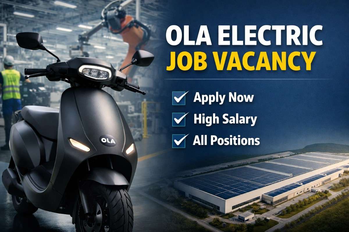 Ola Electric Job Vacancy 2026: 10वीं, 12वीं, ITI वालों के लिए नई भर्ती ...