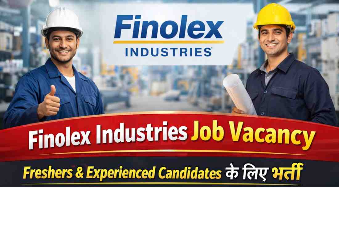 Finolex Industries Job Vacancy: Freshers & Experienced Candidates के ...